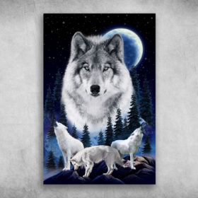 Throw Me To The Wolves And I'll Come Back Leading The Pack Canvas ...