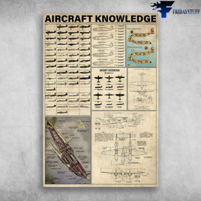 Aircraft Knowledge Aircraft Recognition Aircraft Anatomy Canvas, Poster ...