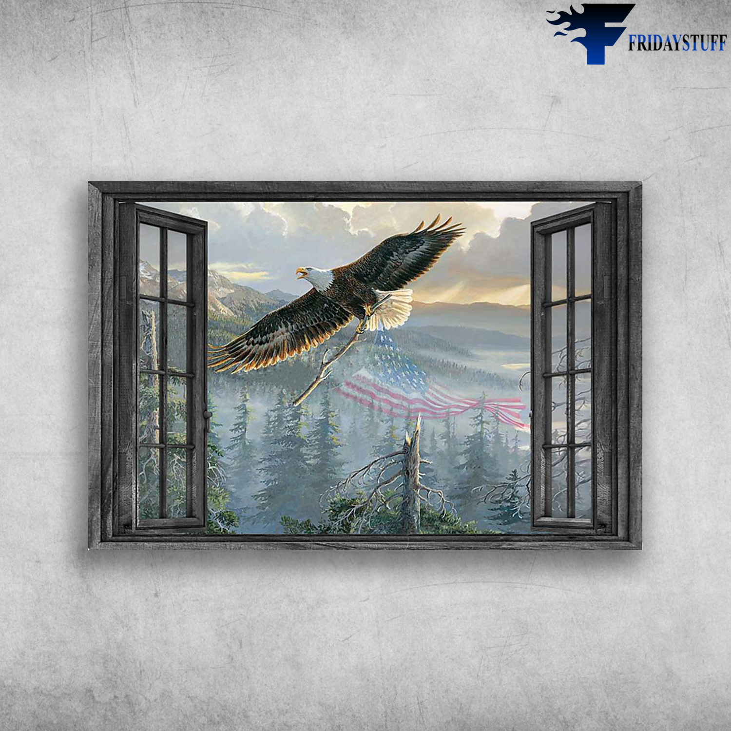 The Eagle Outside The Window - FridayStuff