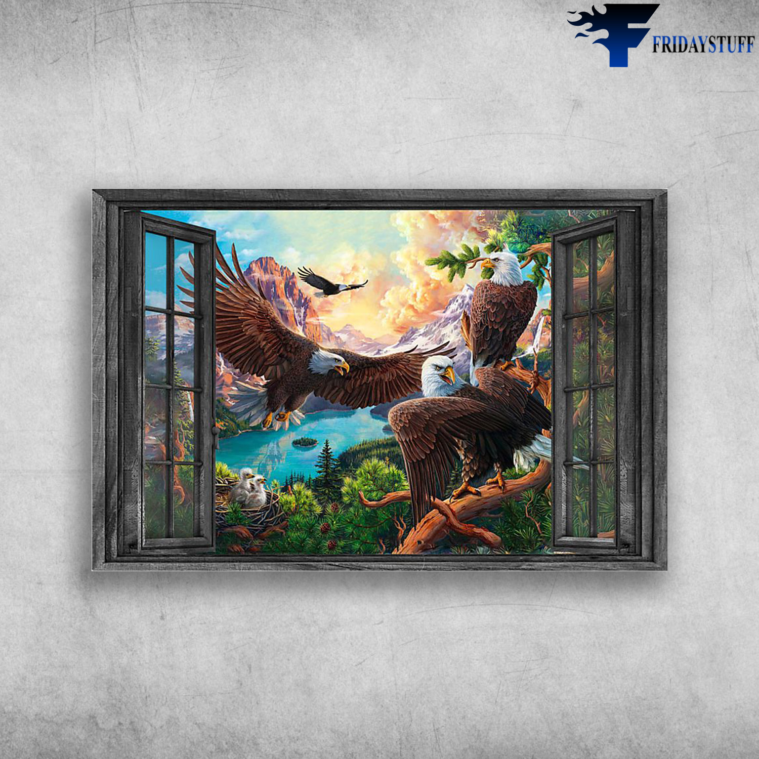 The Eagles Outside The Window - FridayStuff