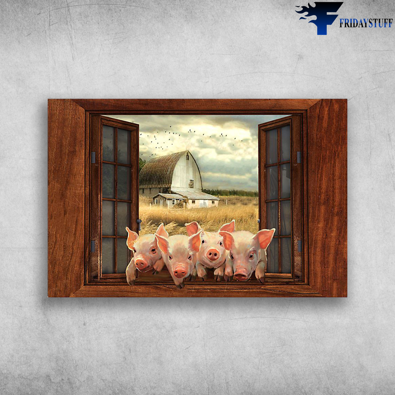 The Pigs Outside The Window - FridayStuff