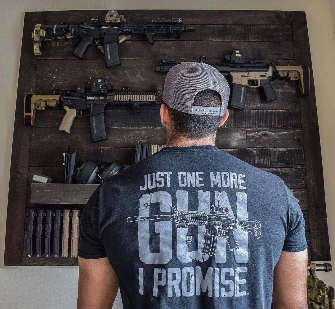 Just one more gun I promise - Gun lover, m4a1 gun Shirt, Hoodie ...