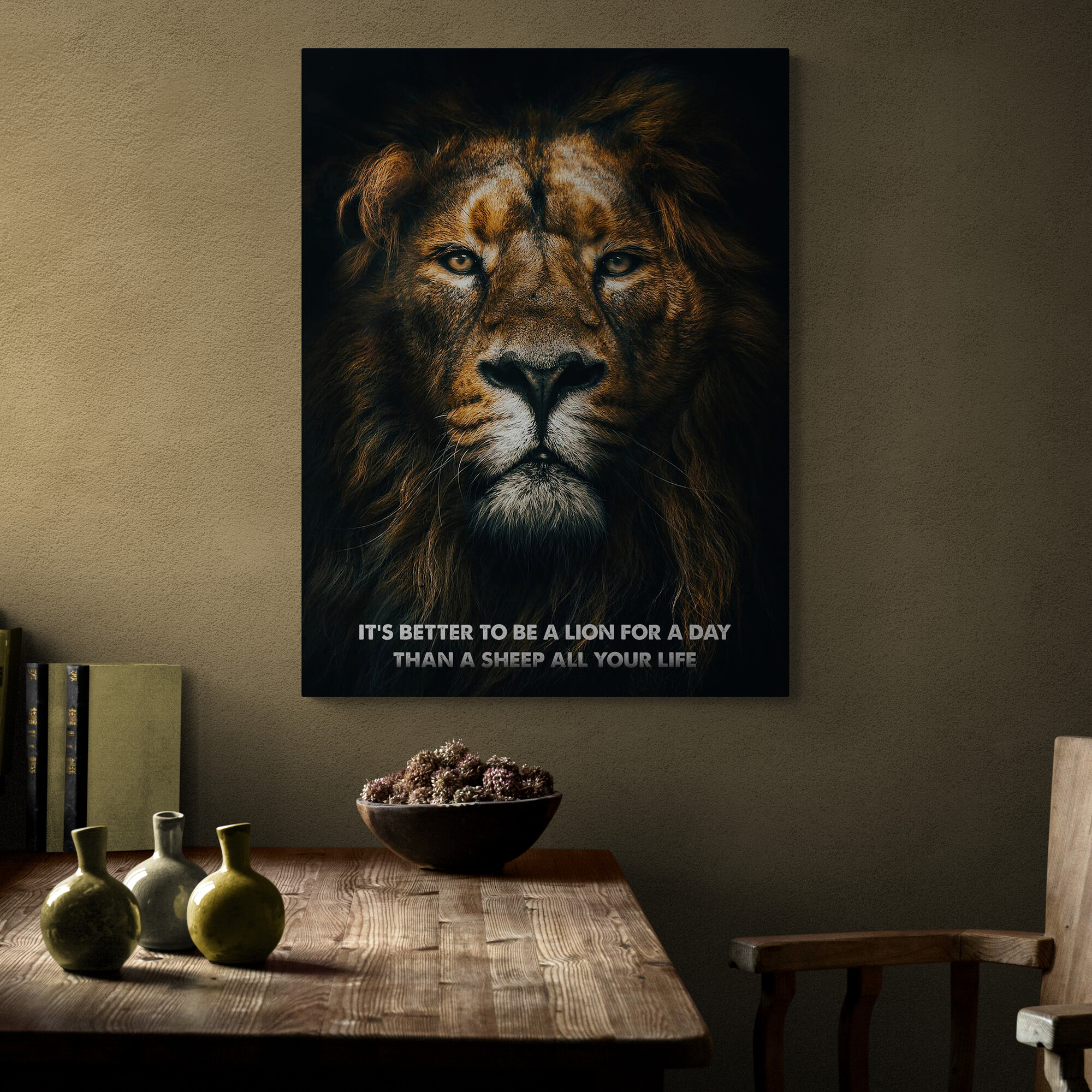 It's better to be a lion for a day than a sheep all your life lion of ...