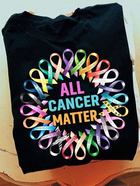 all cancer matter colorful ribbons - FridayStuff
