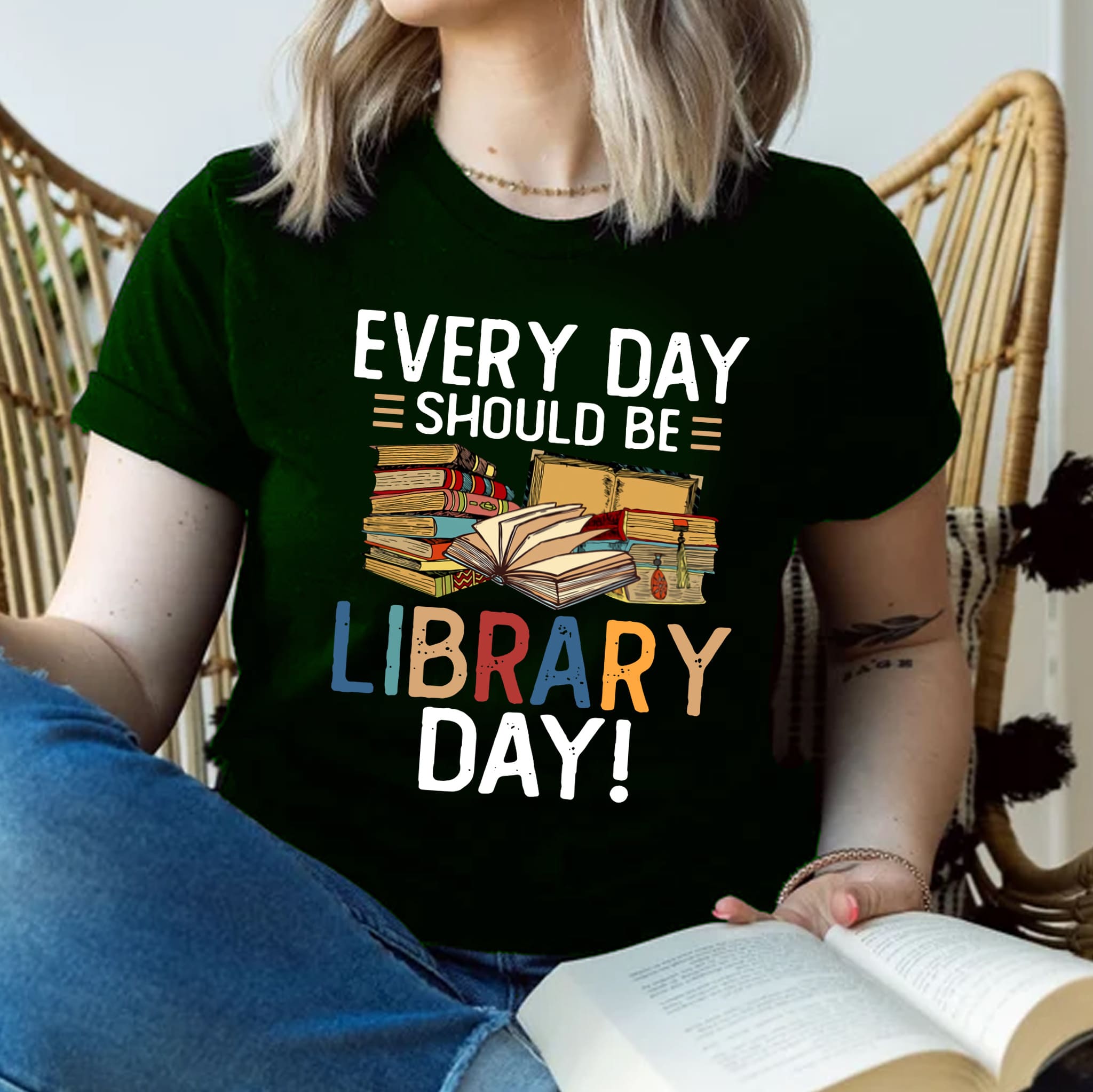 every day should be library day book piles - FridayStuff
