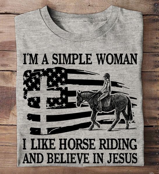 i'm a simple woman i like horse riding and believe in Jesus cowboy ...