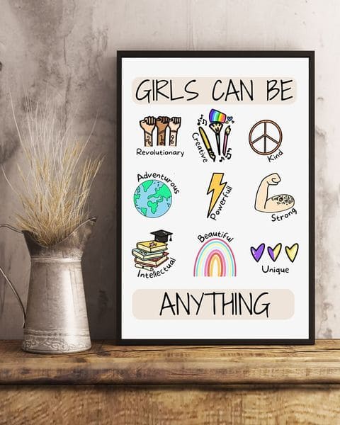 girls can be anything revolutionary creative kind adventuring powerful ...
