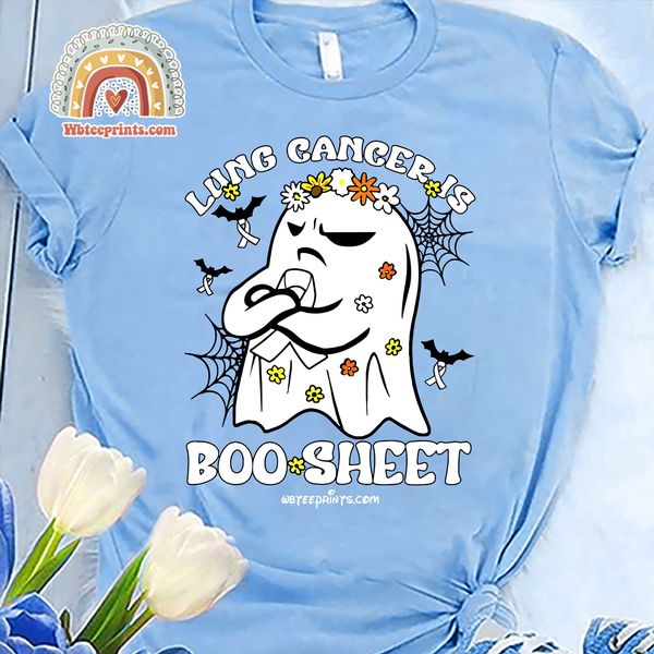 lung cancer is boo sheet Halloween - FridayStuff