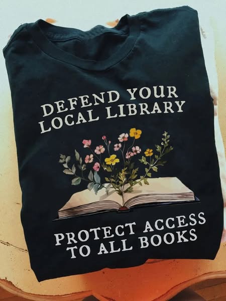 Book Flower Defend Your Local Library Protect Access To All Books ...